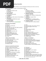 DofE Expedition Kit List 2025 | PDF