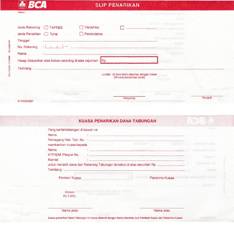 Slip Setoran PDF | PDF