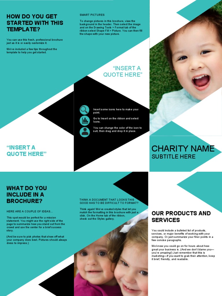 Brochure Template Customization Guide | PDF