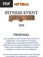 Gym Proposal Template | PDF | Physical Fitness | Business