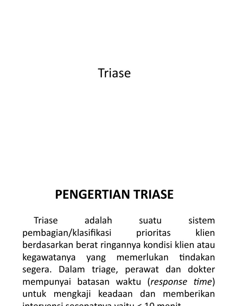 Triase | PDF