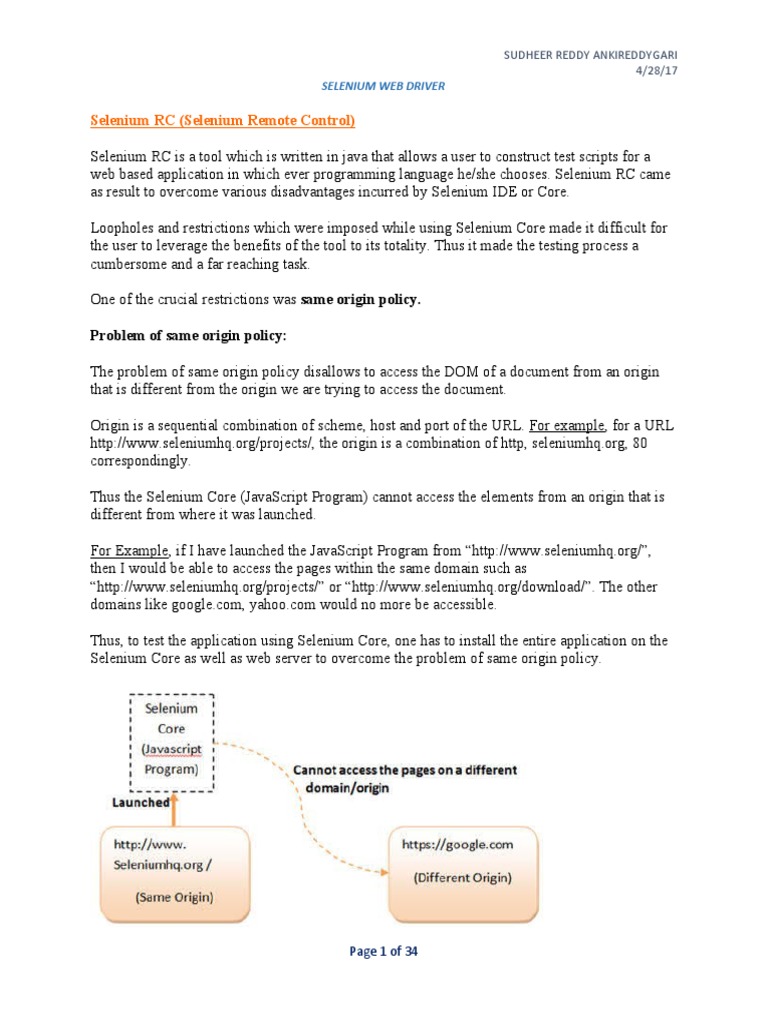 Day2 Selenium Webdriver | PDF | Computers | Technology & Engineering