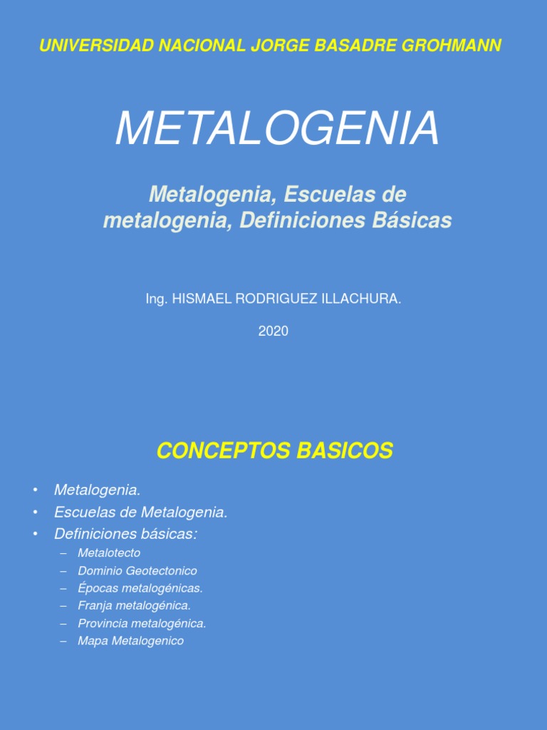 Introducción a la Metalogenia | PDF | Placas tectónicas | Geología
