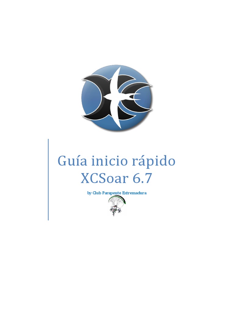 Manual XCSoar 6.7 by CPE | PDF | Google Play | Aplicación movil