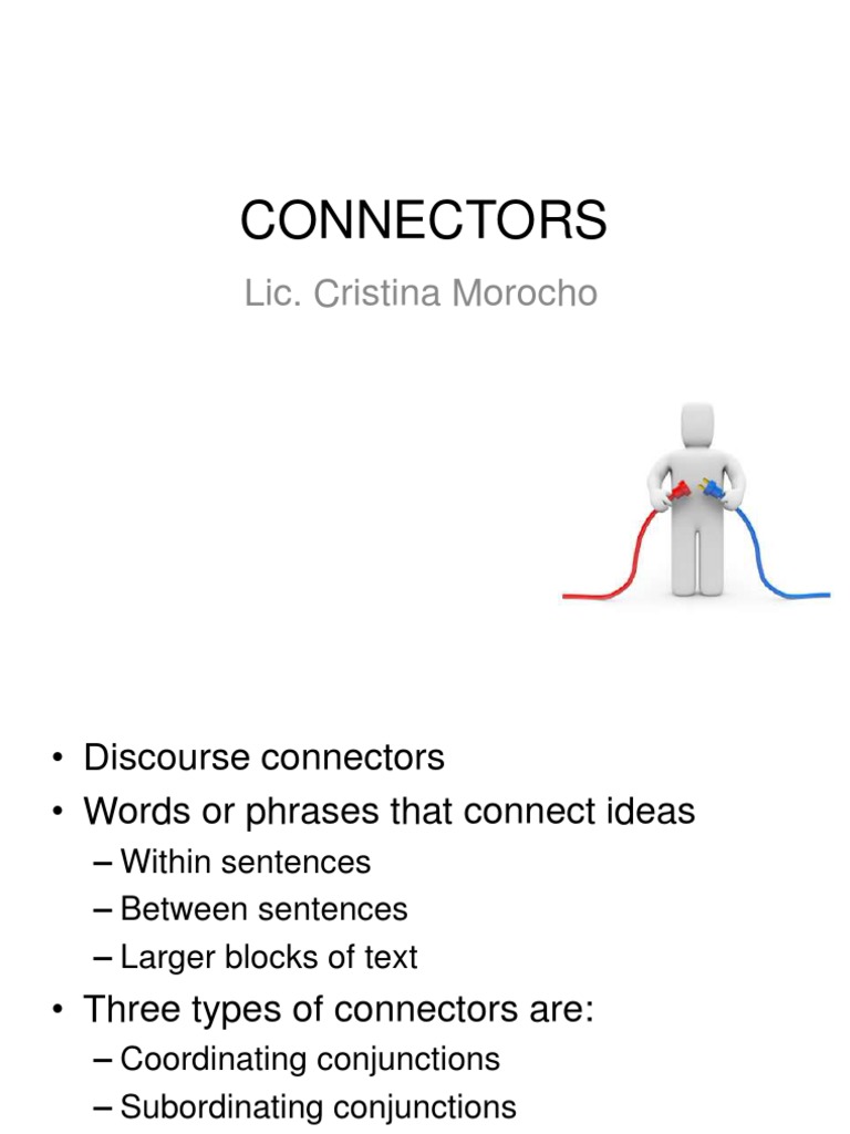 Connectors Readingandwritingii 130130080235 Phpapp02 | PDF | Comma ...