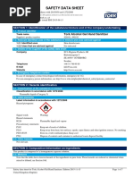 Turbotect 950: Safety Data Sheet | PDF | Toxicity | Firefighting