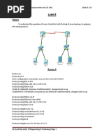 Cisco Packet Tracer Project | PDF | Router (Computing) | Computer Network