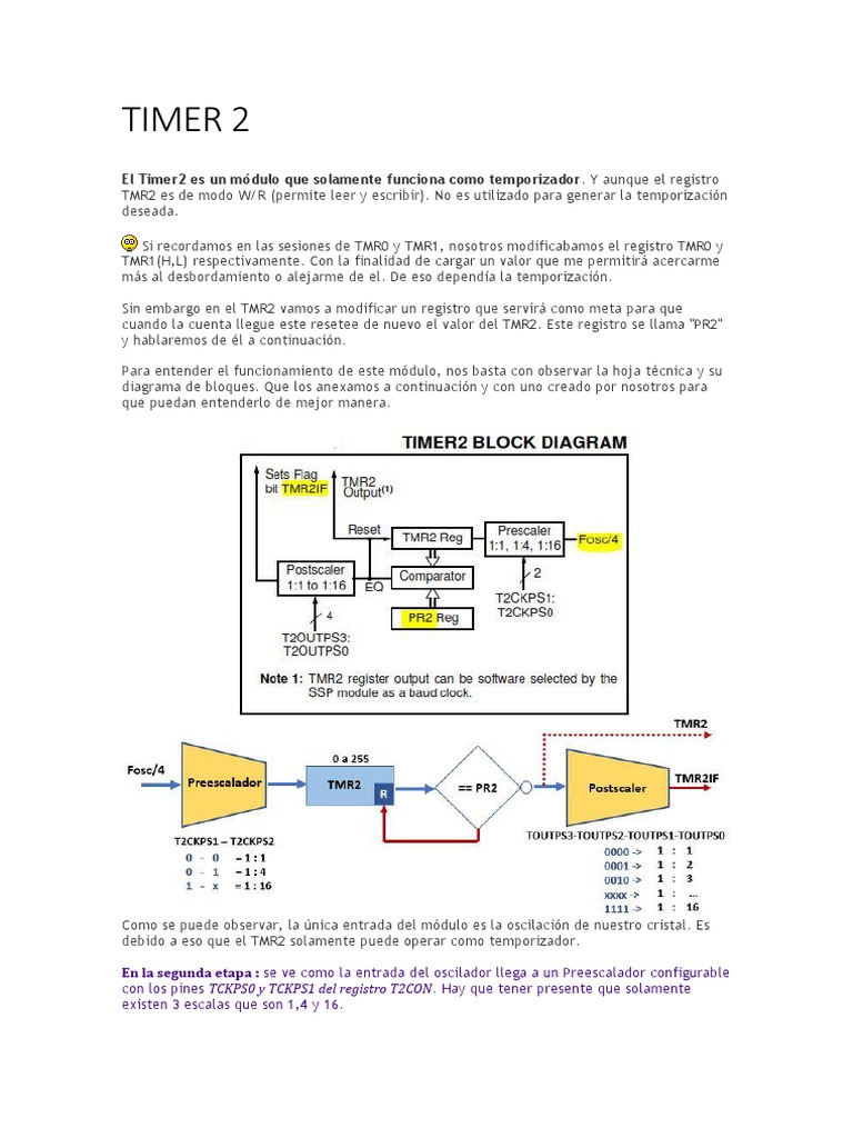 Timer 2 | PDF | Áreas de informática | Ingeniería Informática