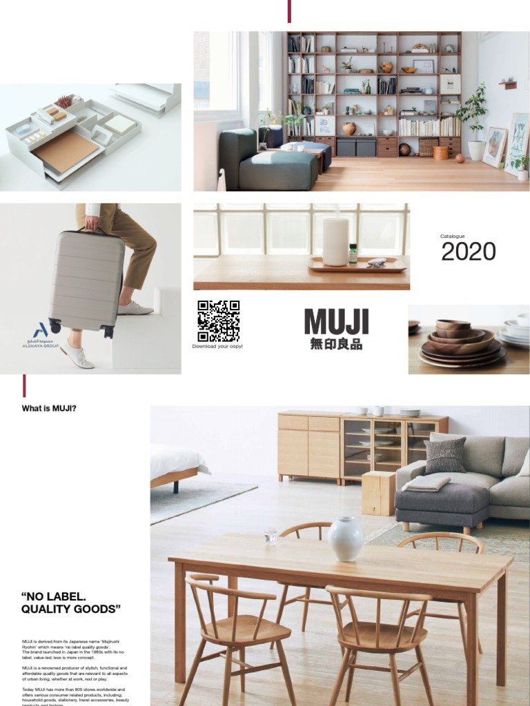 MUJI 2020 Product Catalogue | PDF