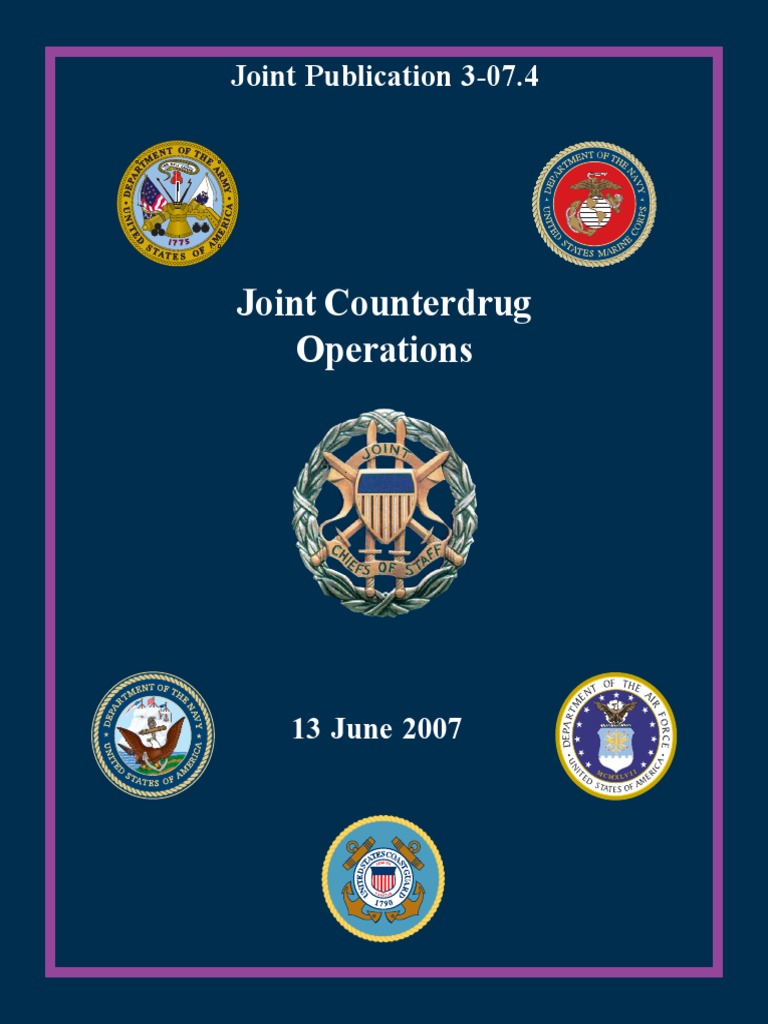 JP 3-07.4 Joint Counterdrug Operations PDF | PDF | United States ...