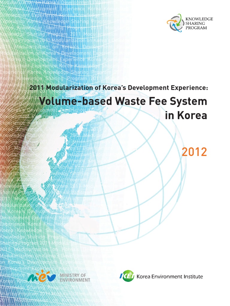 Volume-Based Waste Fee System in Korea | PDF | Municipal Solid Waste ...