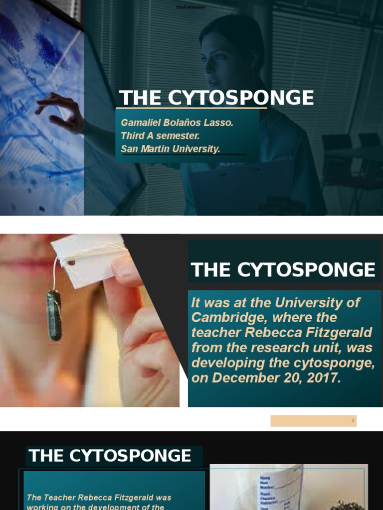 Cytosponge Development by Fitzgerald | PDF | Self-Improvement | Wellness