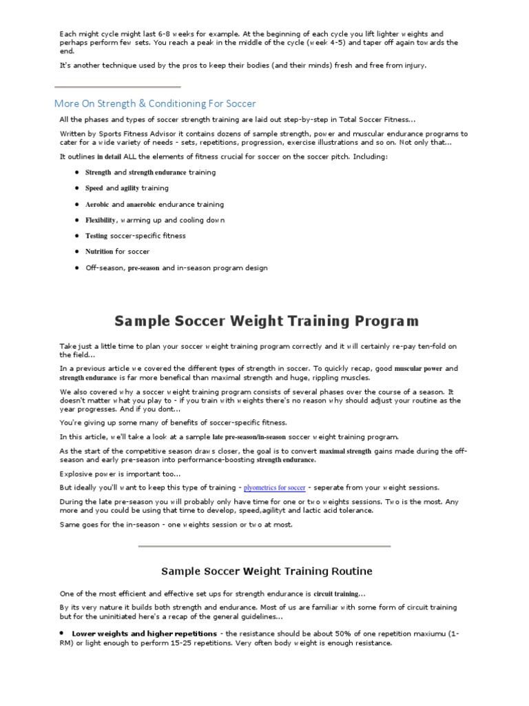 Program Part 5 PDF | PDF | Strength Training | Weight Training