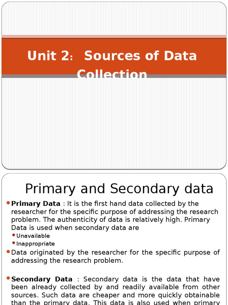 Research Methods and Data Sources & Questionnaire | PDF | Survey ...