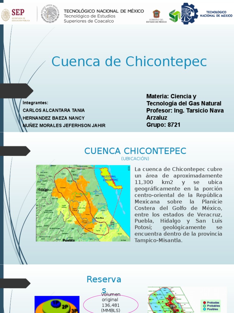Cuenca de Chicontepec: Ubicación y Producción | PDF | Gas natural ...