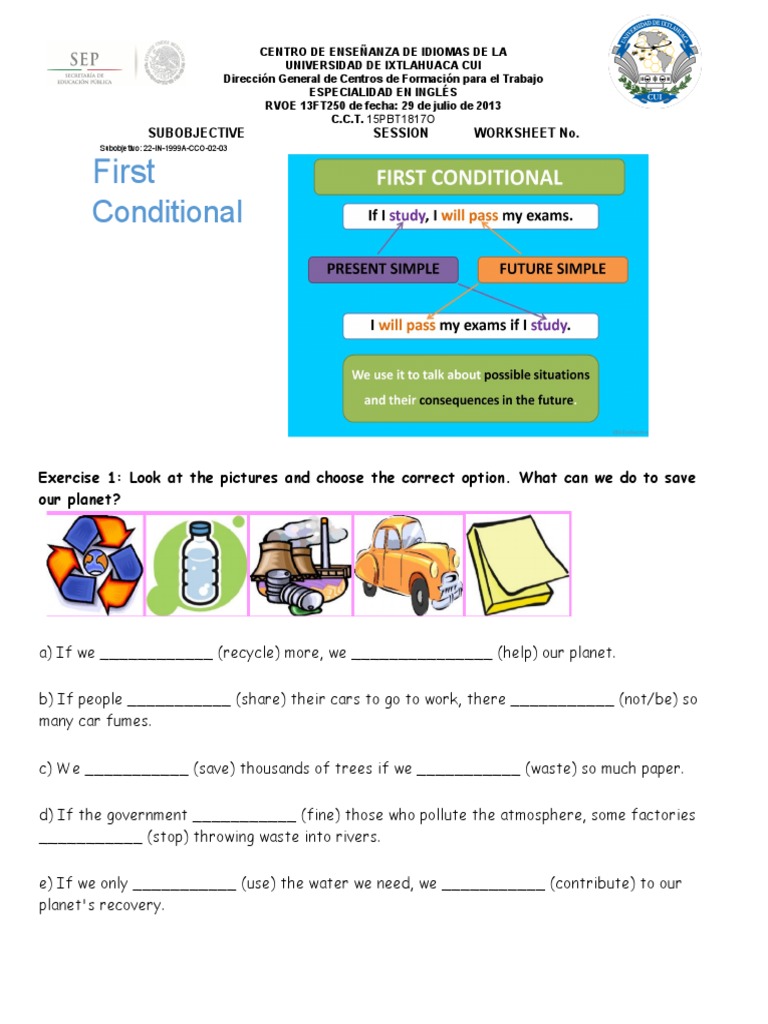 Conditional | PDF | Environmental Issues | Natural Environment