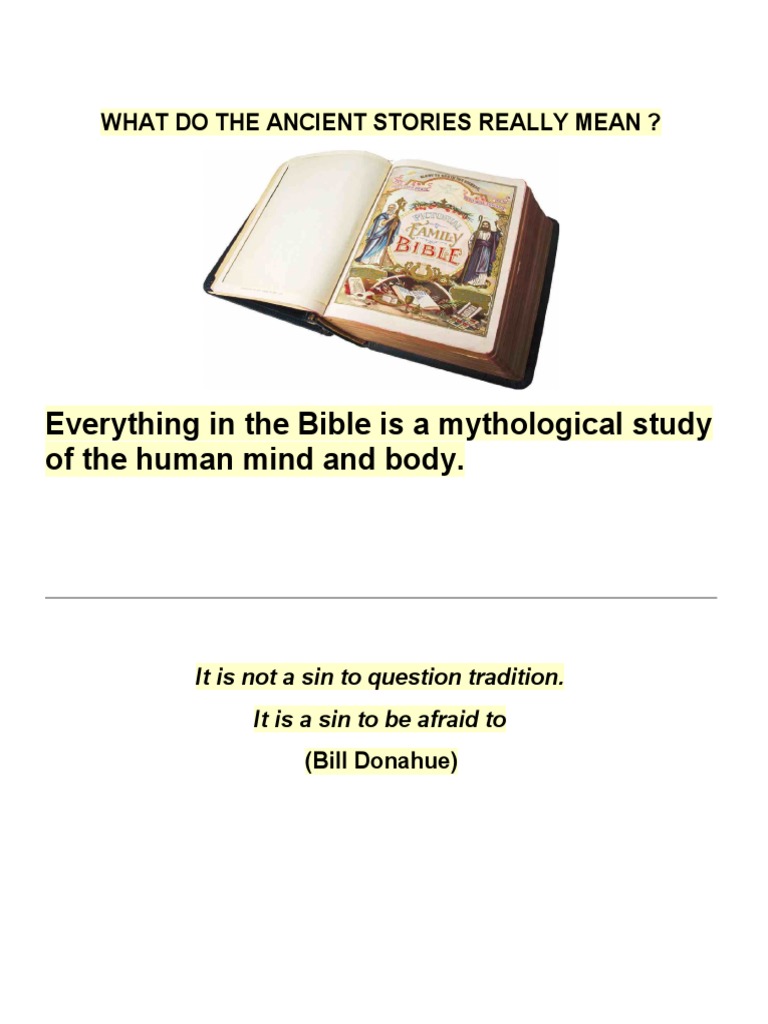 Bible's Hidden Meanings | PDF | Jacob | Jesus