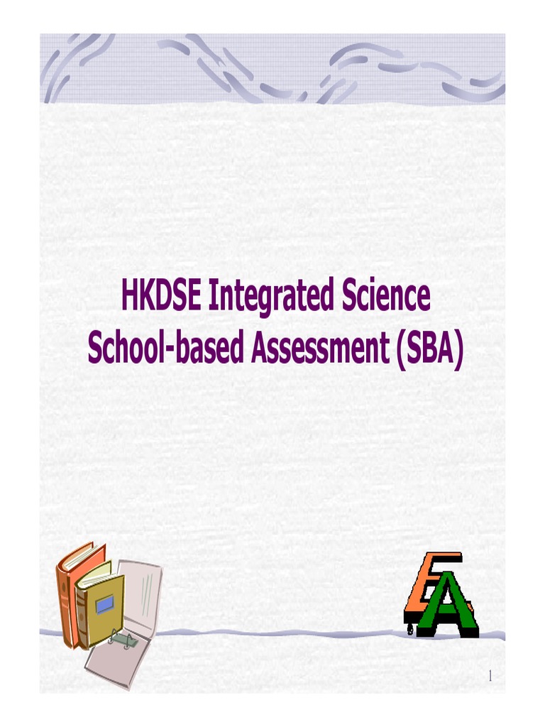 HKDSE Integrated Science School-Based Assessment (SBA) | PDF ...