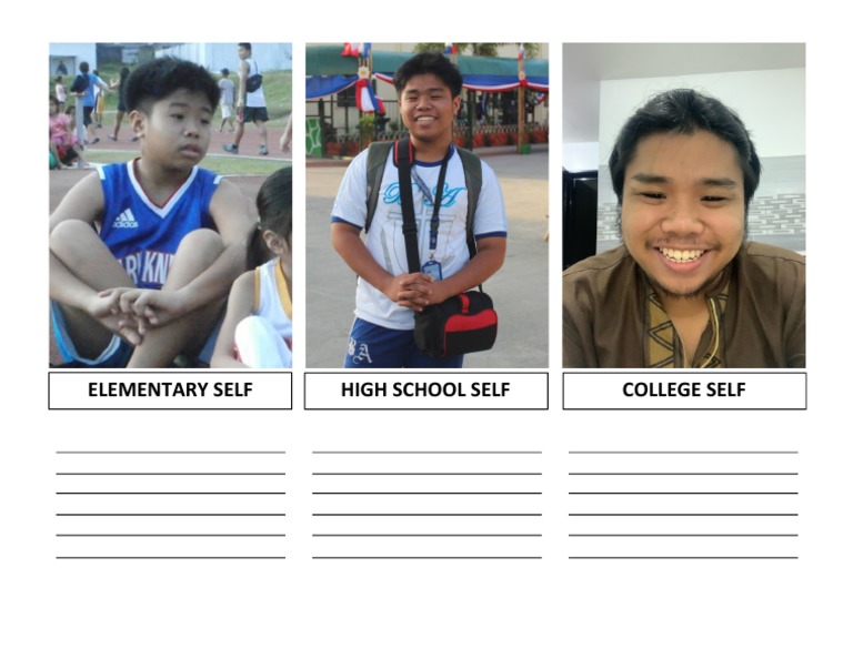 Elementary Self High School Self College Self | PDF