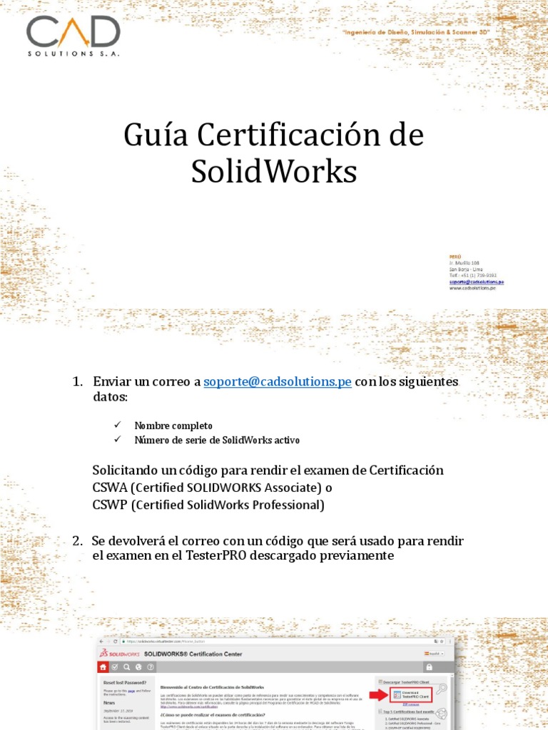 014 Guia Certificación de SolidWorks | PDF