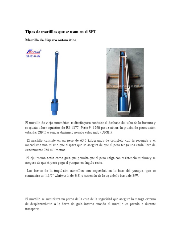 SPT VS CPT | PDF | Información | Naturaleza