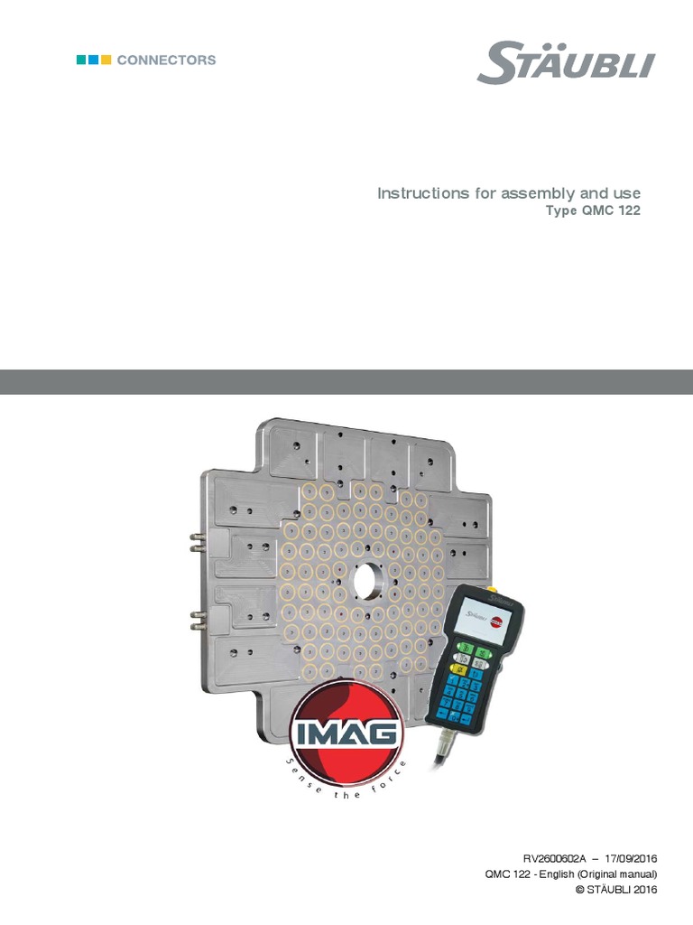 English Manual - QMC 122 - RV2600602A | PDF | Safety | Steel