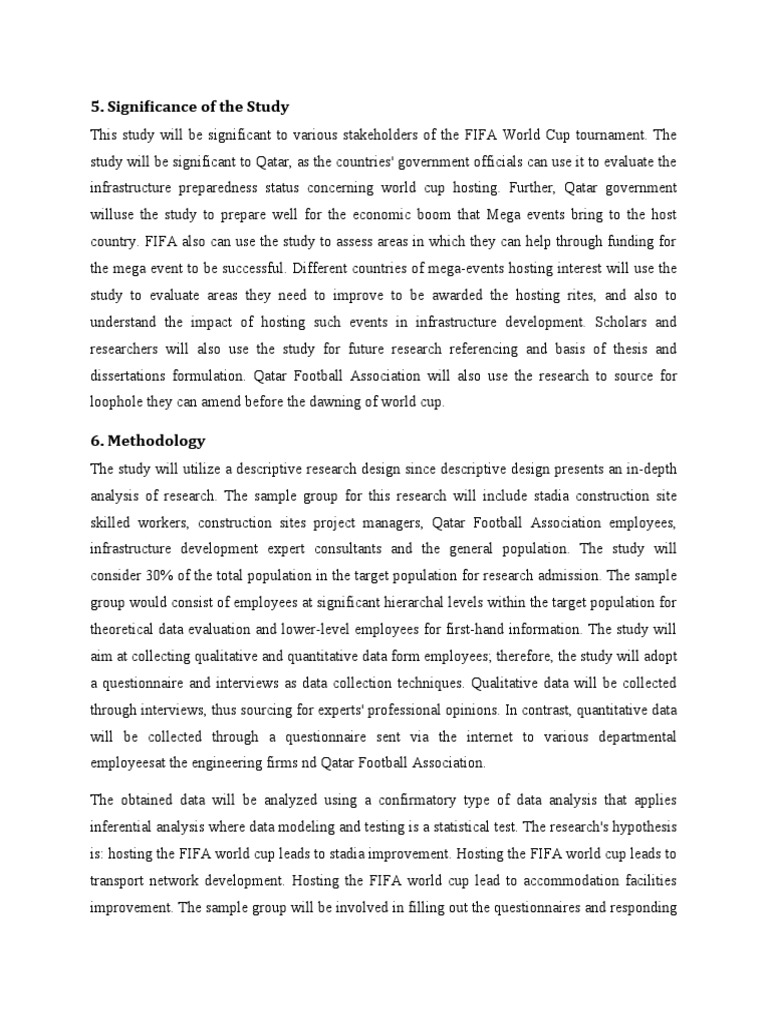 Significance of The Study | PDF | Qualitative Research | Data Analysis