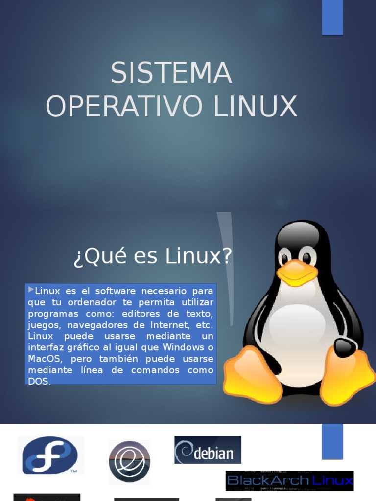 Sistema Operativo Linux | PDF | sombrero rojo | Sistema operativo