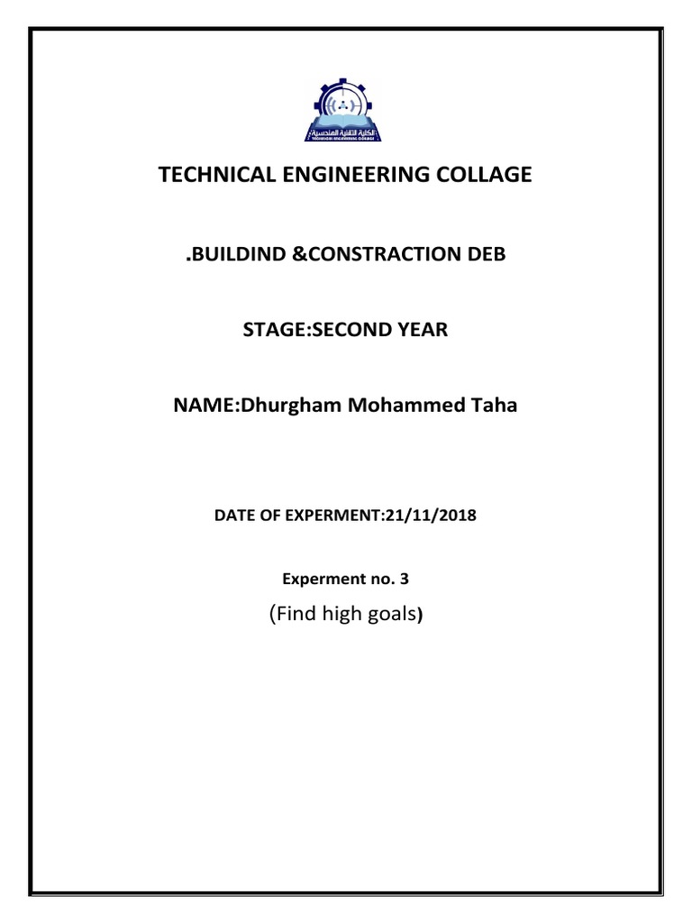 Technical Engineering Collage | PDF | Teaching Mathematics | Nature