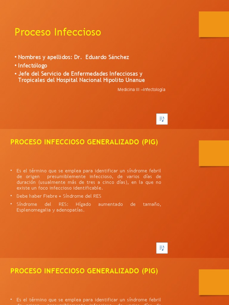 Proceso Infeccioso Generalizado | PDF | Enfermedad por el virus del ...