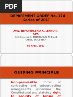 DOLE Answers Most Asked Questions On DO 18-A | PDF | Independent ...