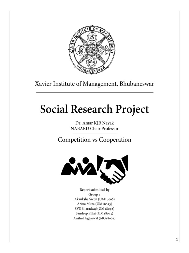 Competition Vs Cooperation - Social Research Methods PDF | PDF | Regression Analysis ...