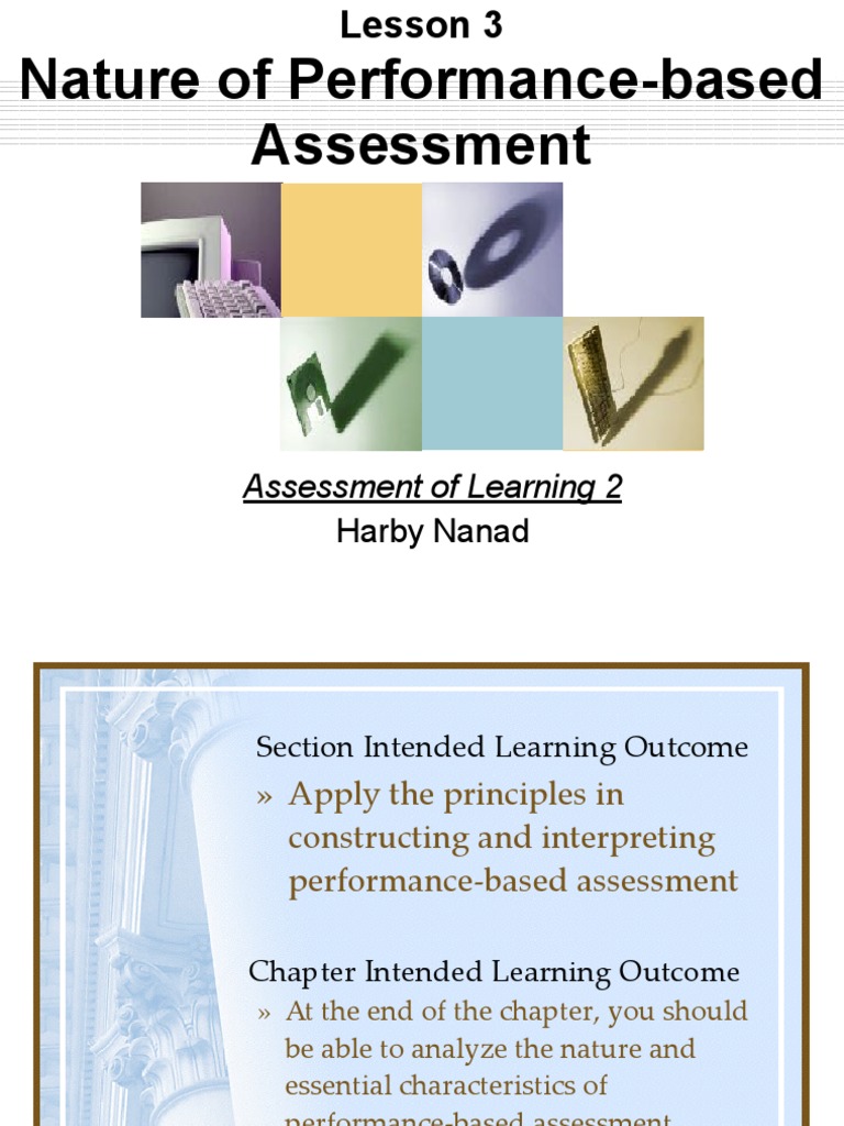 Assessment of Learning 2 Chapter 3 | PDF | Educational Assessment ...