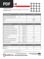 Ficha Tecnica Geomallas Triax TX160 | PDF | Química