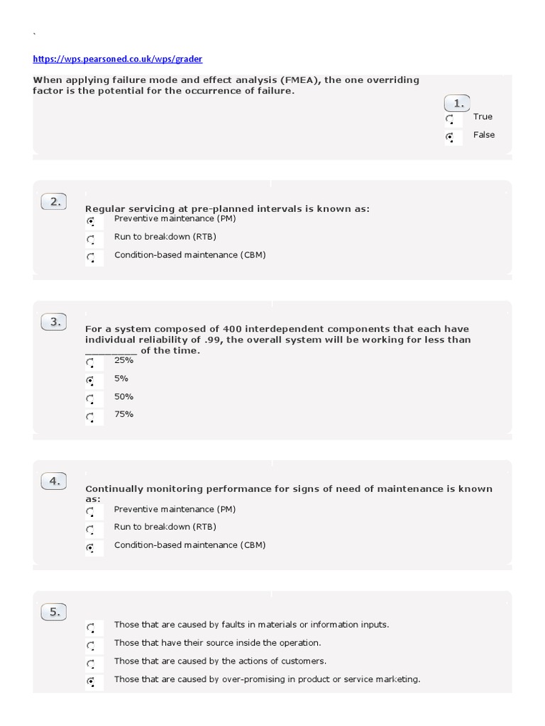 RE-sample MCQ For XQP | PDF | Validity (Statistics) | Reliability Engineering