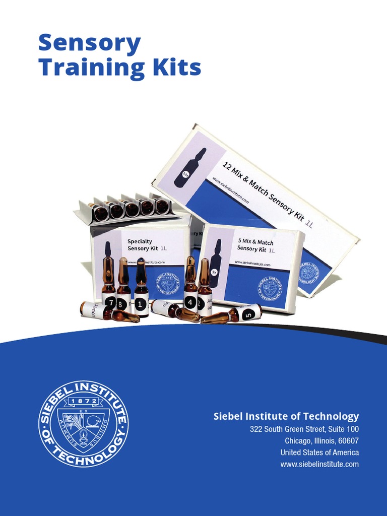 Sensory Training Kits: Siebel Institute of Technology | PDF | Hops ...