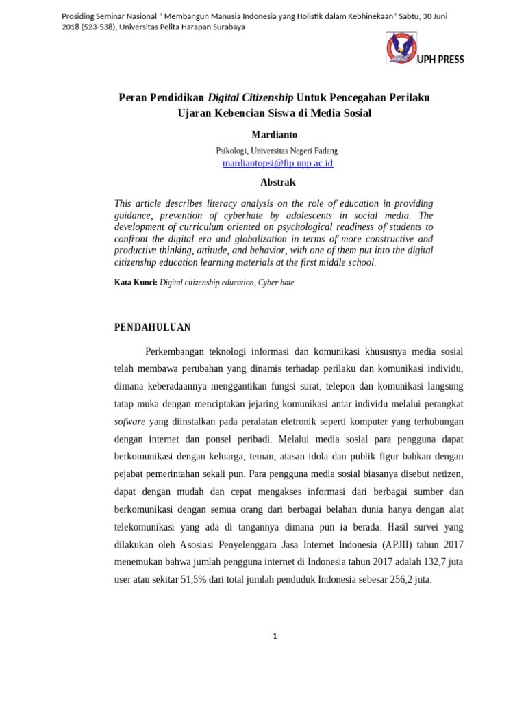 Digital Citizenship | PDF