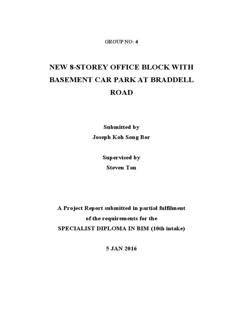 Project Report MEP | PDF | Building Information Modeling | Autodesk Revit