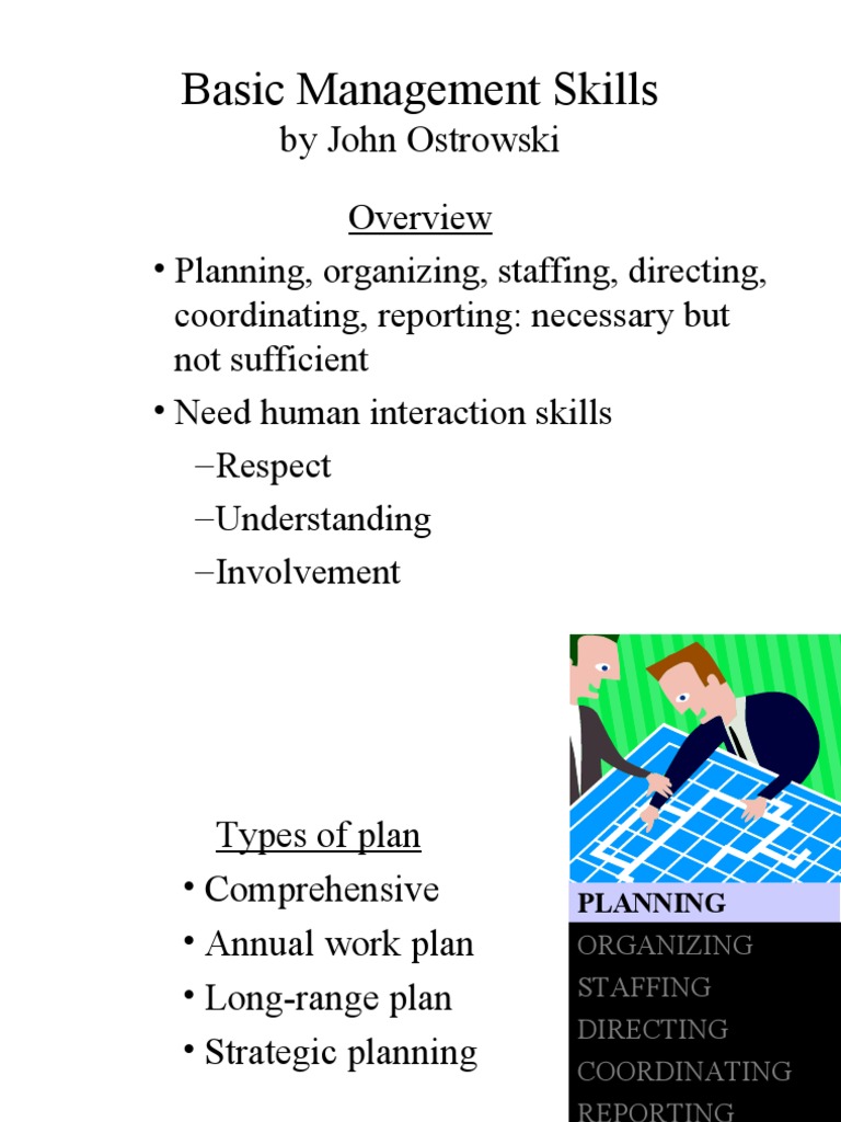 Essential Basic Management Skills | PDF