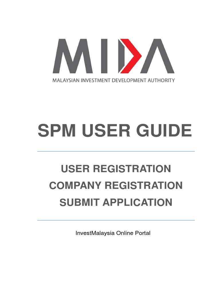 User Manual SPM PDF | PDF | Password | Login
