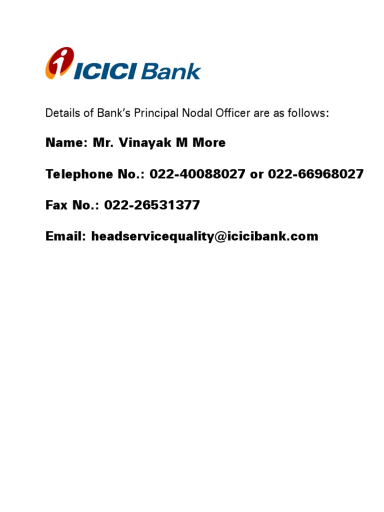 Principal Code Compliance Officer and Nodal Officer PDF | PDF