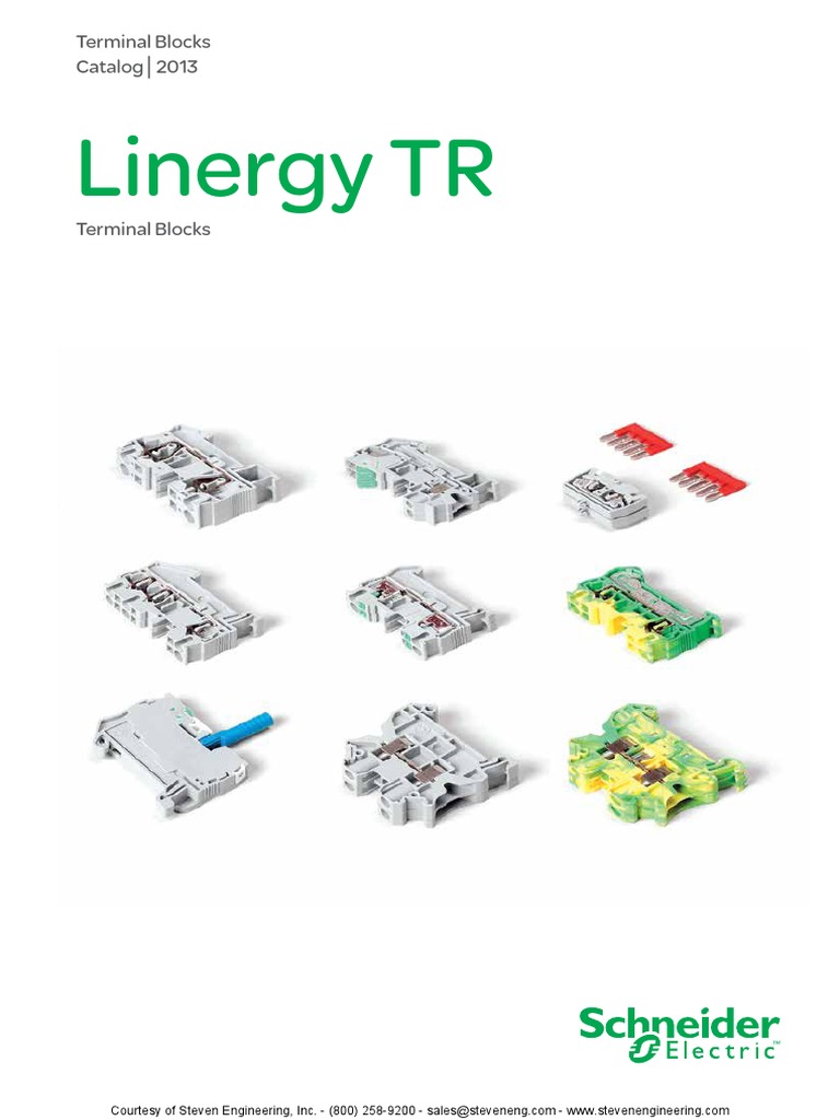 Linergy TR: Catalog 2013 Terminal Blocks | PDF | Electrical Wiring ...