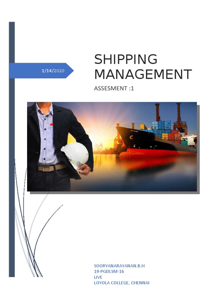 Shipping Management | PDF | Dredging | Ships