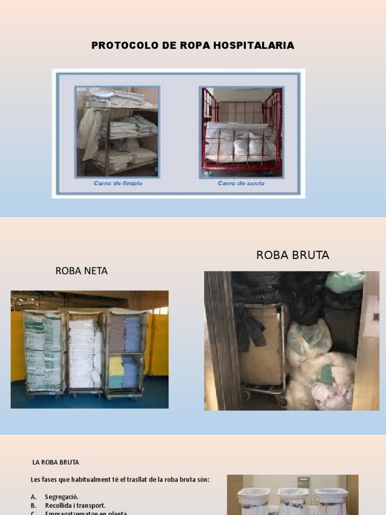 Protocolo de Ropa Hospitalaria | PDF