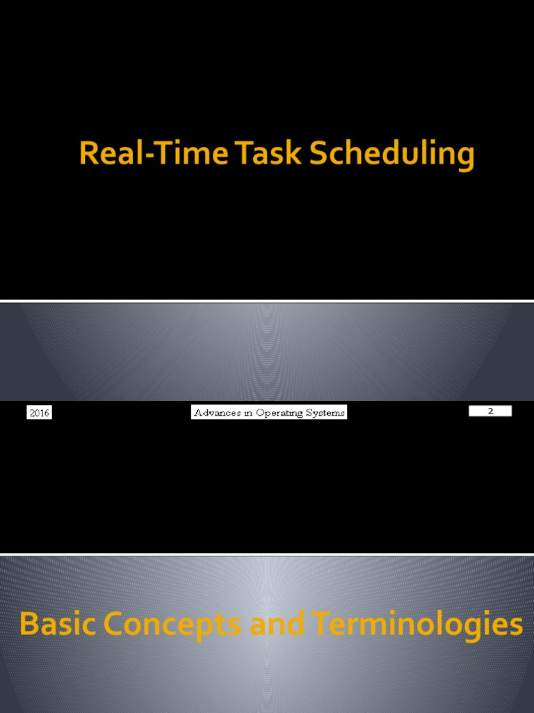 RT Scheduling Sharing | PDF | Areas Of Computer Science | Computing
