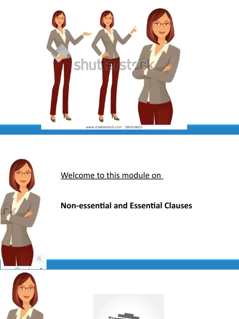 Grammar - Non-Essential and Essential Clauses - SB (Edited) | PDF ...