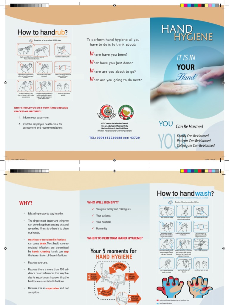 Hand Hygiene Leaflet PDF | PDF | Hand Washing | Hygiene