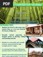Bamboo Construction & Techniques | PDF | Bamboo | Wood