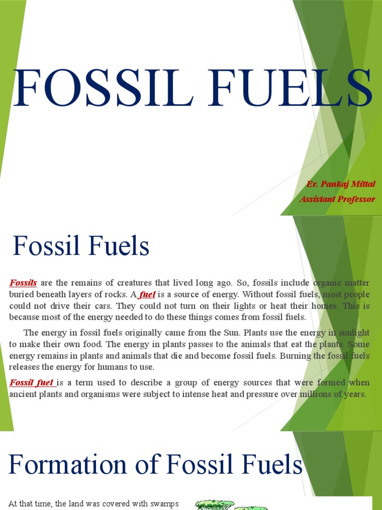 Fossil Fuels | PDF | Oil Shale | Oil Sands