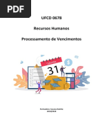 Manual de Processamento Salarial | PDF | Férias trabalhistas | Salário